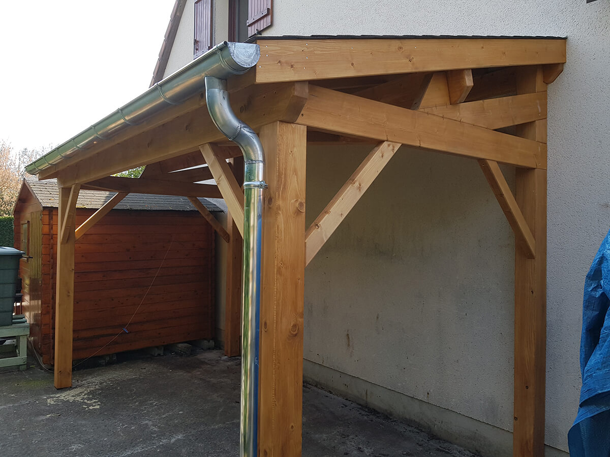 Construction appentis Orléans | Construction pergolas Loiret (45 ...
